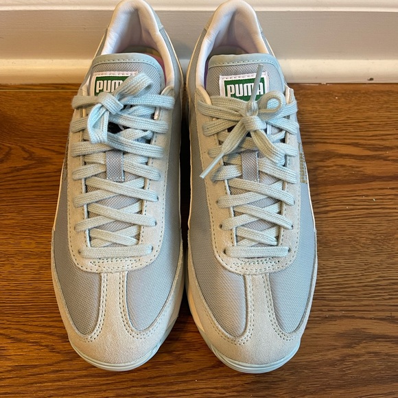 Puma | Shoes | Puma Easy Rider Light Blue Sneakers New | Poshmark